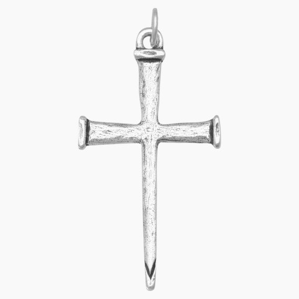 Cross of Nails Pendant – The Silver Connection