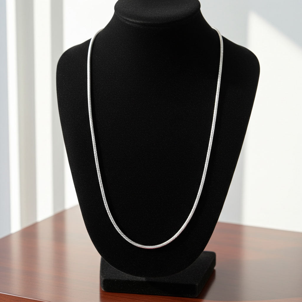 Sterling Silver Snake Chains – The Silver Connection